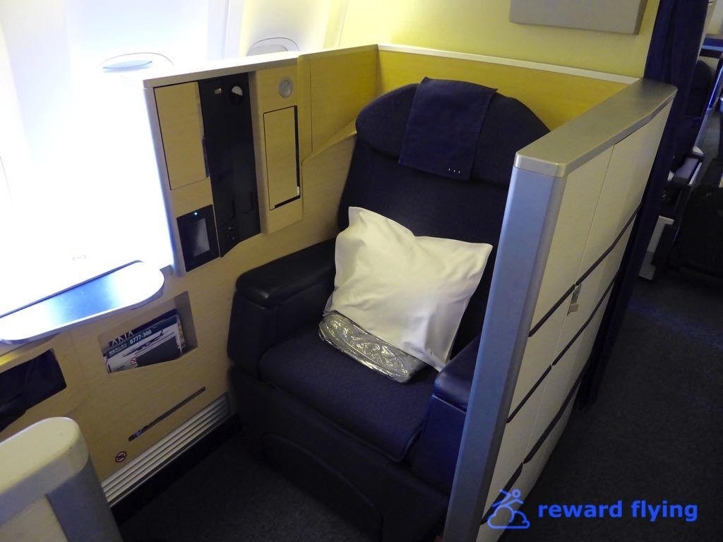 Review of ANA flight from Chicago to Tokyo in First