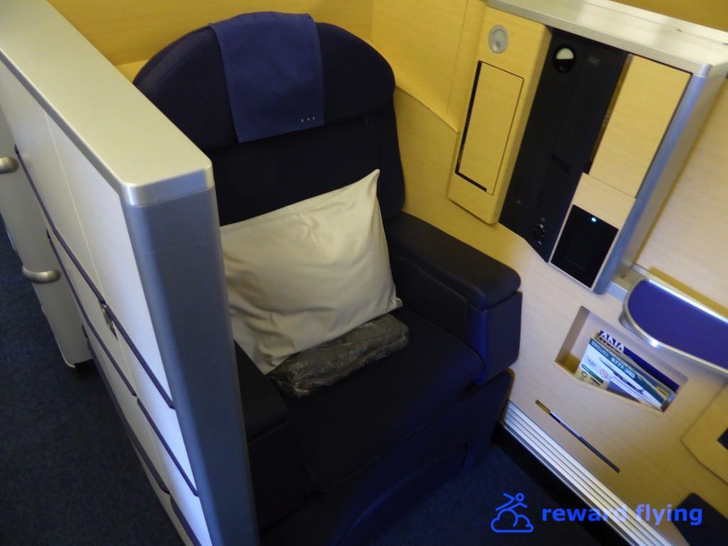 Review of ANA flight from Chicago to Tokyo in First