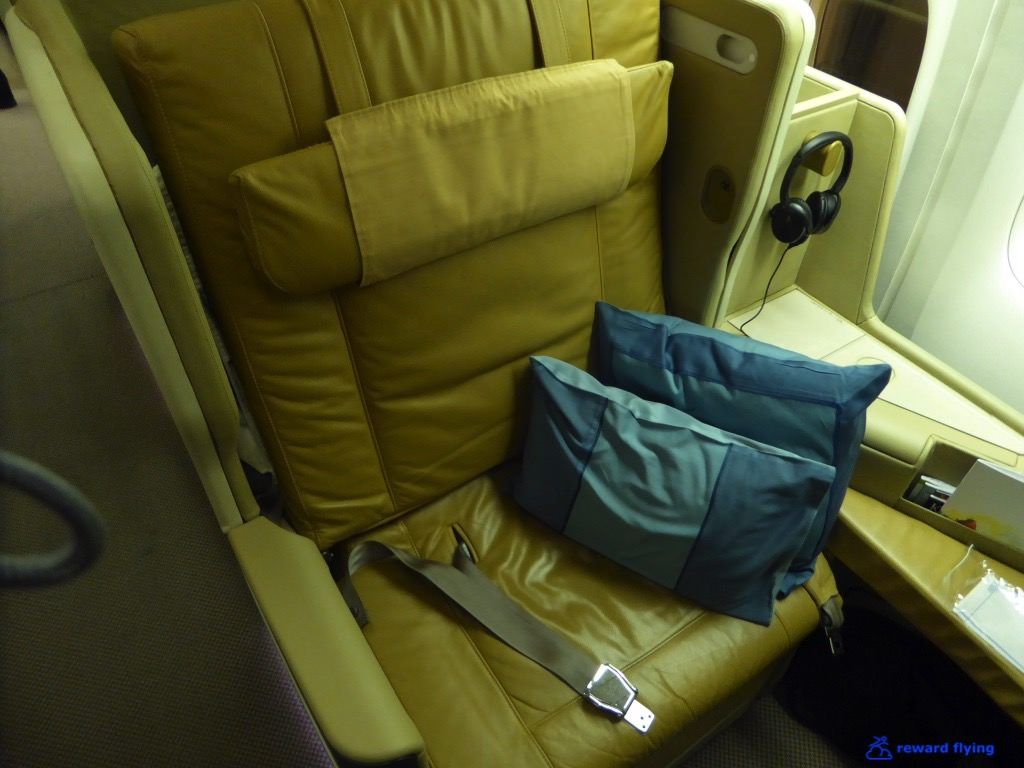 Review of Singapore Airlines flight from Singapore to Melbourne in Business