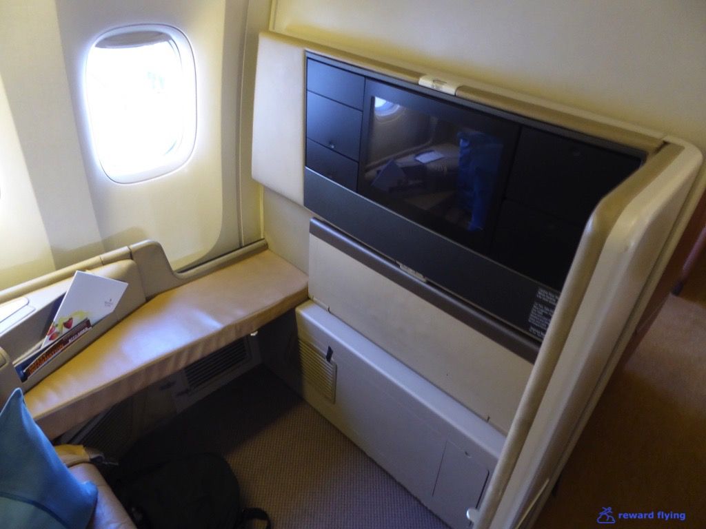 Review of Singapore Airlines flight from Sydney to Singapore in Business