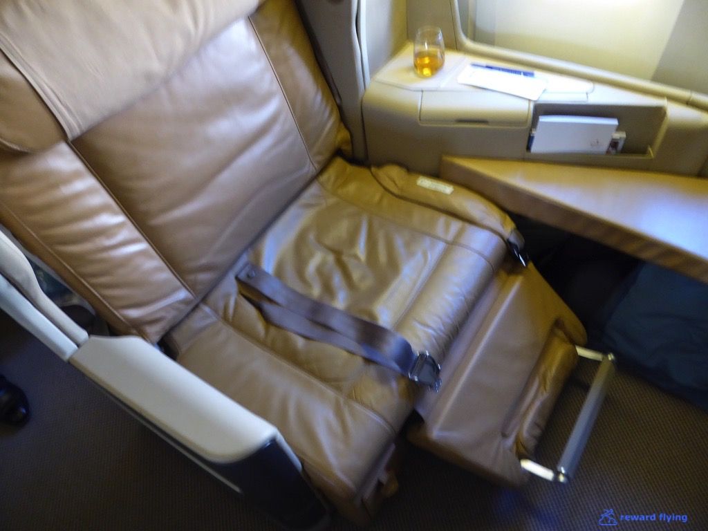 Review of Singapore Airlines flight from Sydney to Singapore in Business