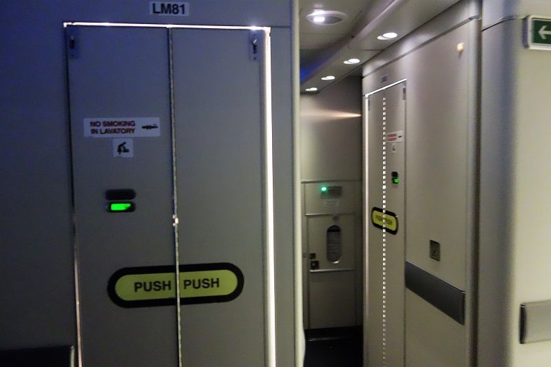 Review of British Airways flight from San Francisco to London in Economy