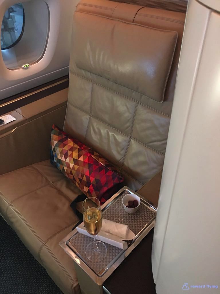 Review of Etihad Airways flight from Abu Dhabi to Melbourne in First