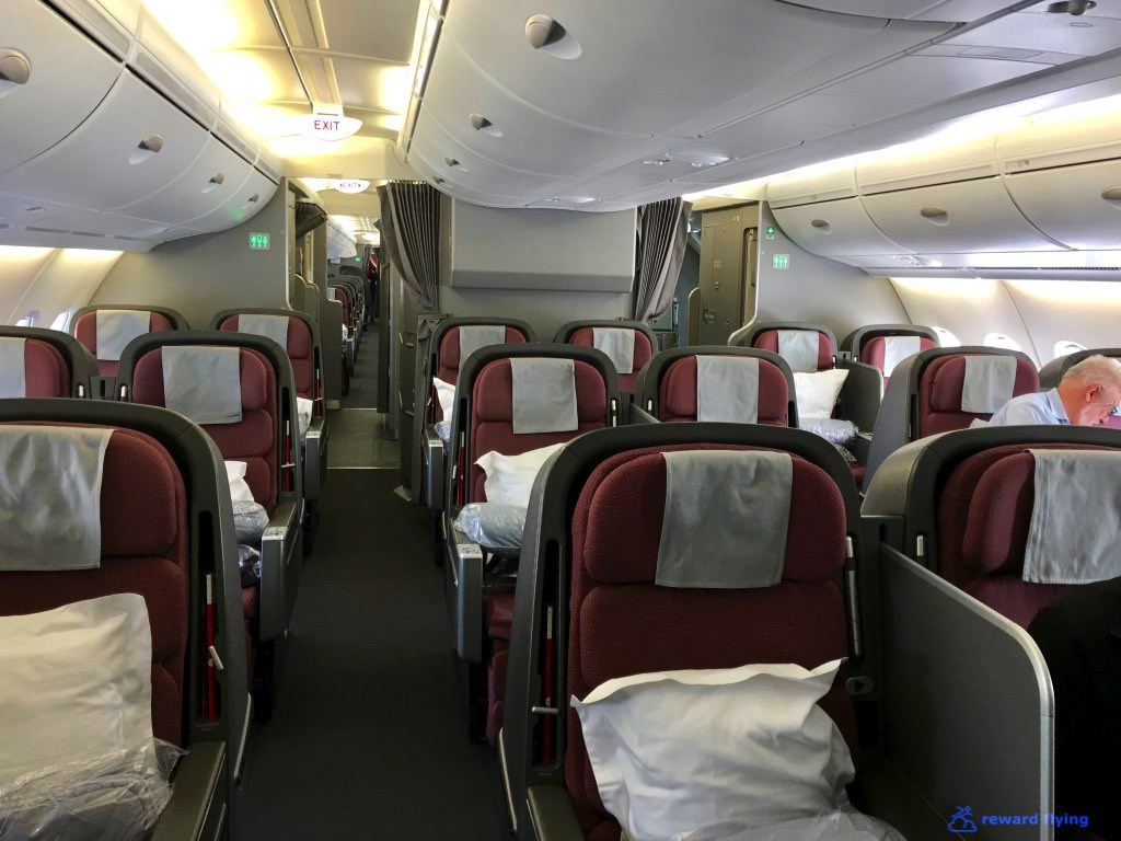 Review of Qantas flight from Melbourne to Los Angeles in First