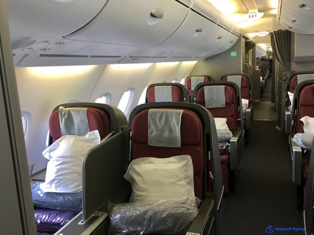 Review of Qantas flight from Melbourne to Los Angeles in First