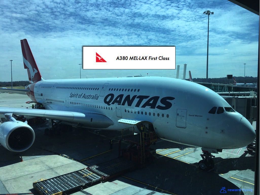 Review of Qantas flight from Melbourne to Los Angeles in First