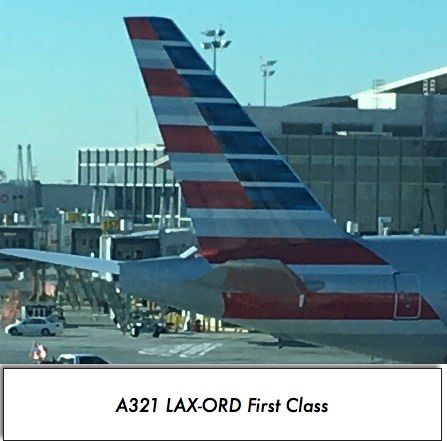 Review of American Airlines flight from Los Angeles to Chicago in ...