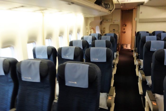 Review of United flight from Tokyo to San Francisco in Economy