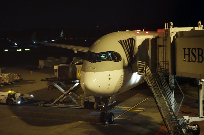 Review of Qatar Airways flight from Singapore to Doha in Business