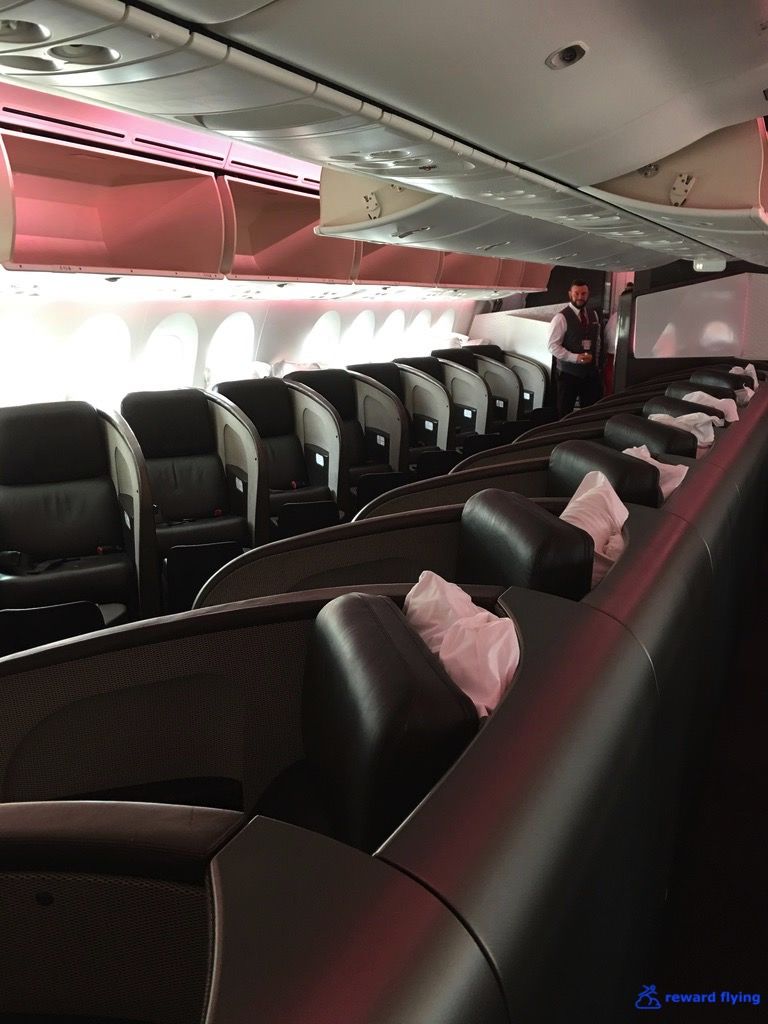 Review of Virgin Atlantic flight from New Delhi to London in Business