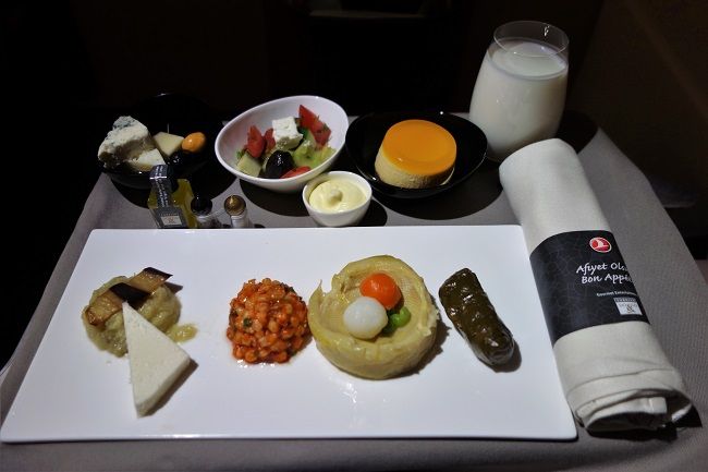 Review of Turkish Airlines flight from Cairo to Istanbul in Business