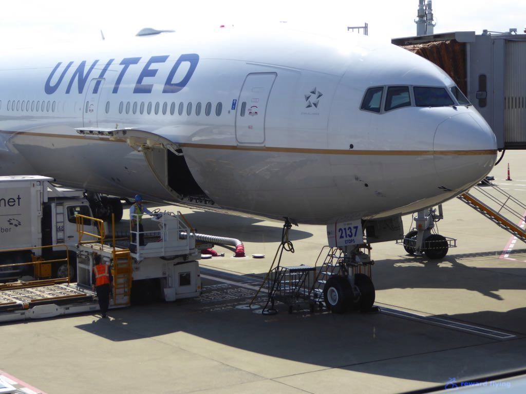 Review of United flight from Tokyo to San Francisco in Business