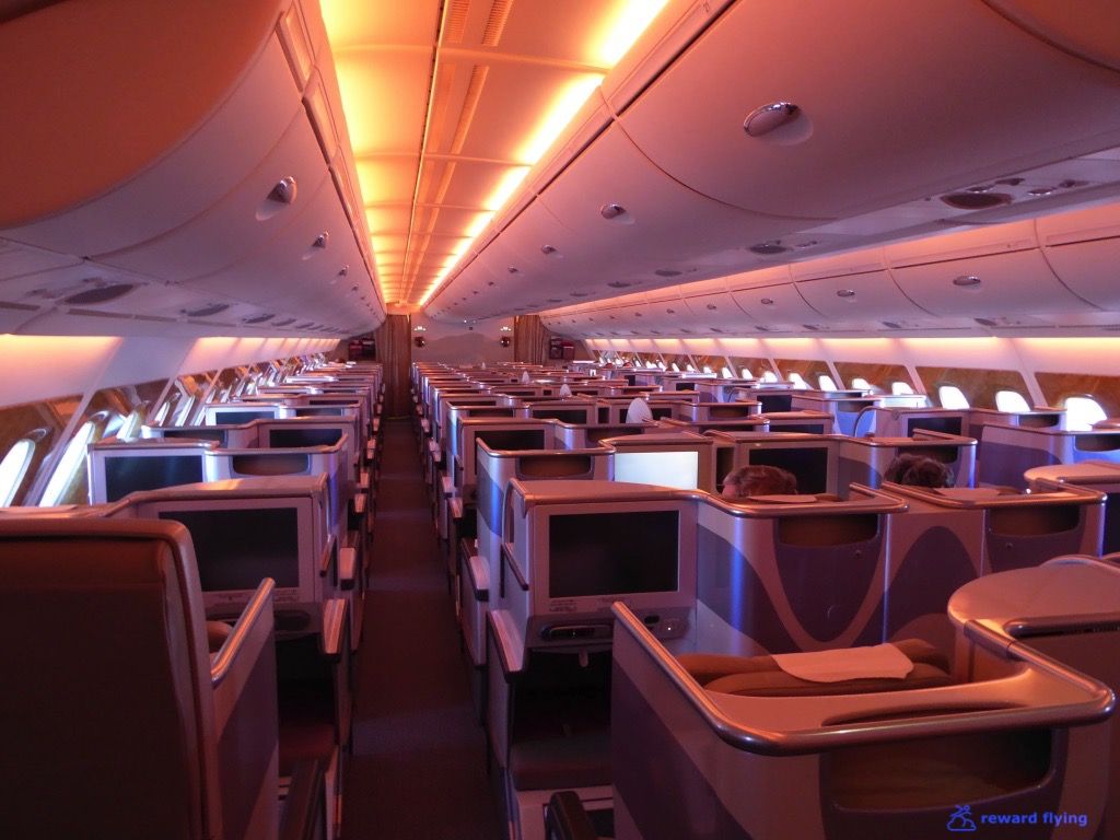 Review of Emirates flight from Auckland to Brisbane in Business