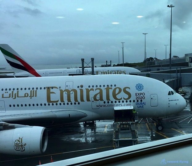 Review of Emirates flight from Auckland to Brisbane in Business