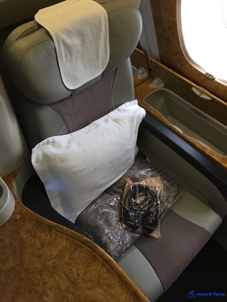 Review of Emirates flight from Auckland to Brisbane in Business