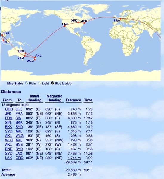 Review of American Airlines flight from Sydney to Los Angeles in First