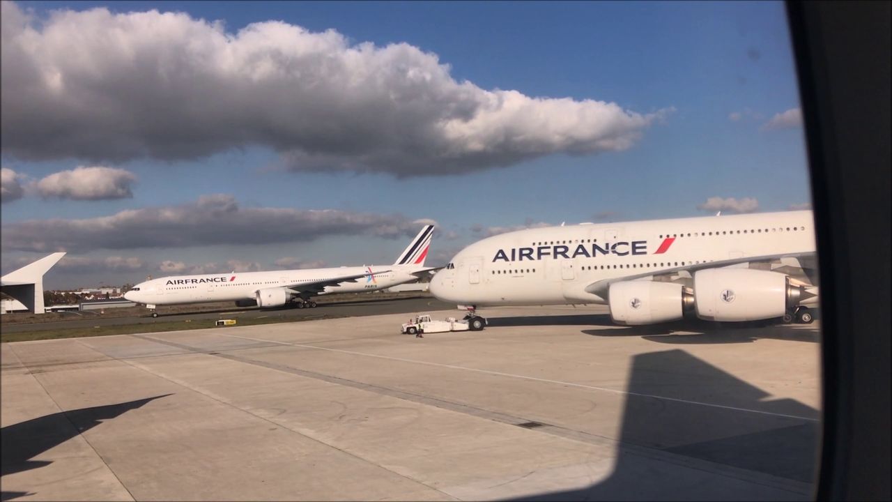 Review of Air France flight from Paris to Miami in Economy