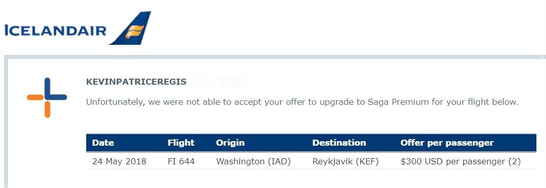 Review of Icelandair flight from Washington to Reykjavík in Economy