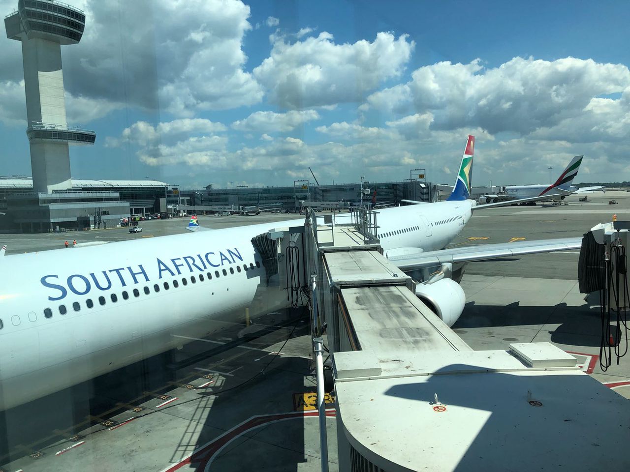 Review of South African AIrways flight from New York to Johannesburg in ...
