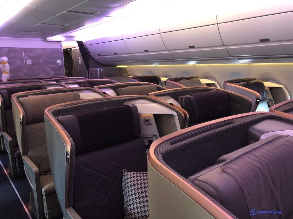 Review of Singapore Airlines flight from Singapore to San Francisco in ...