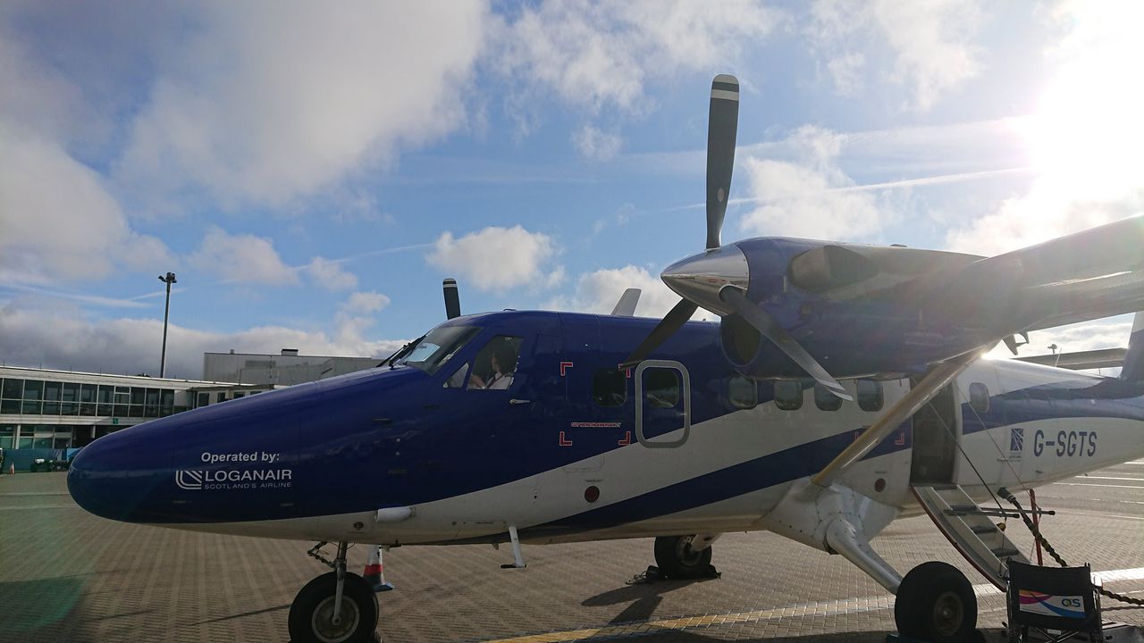 Review of Loganair flight from Glasgow to Eoligarry in Economy