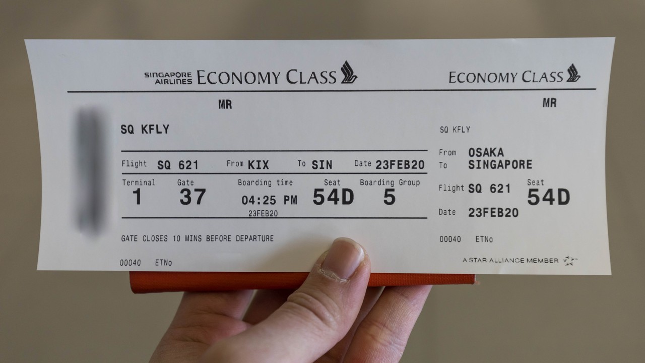 Review Of Singapore Airlines Flight From Osaka To Singapore In Economy Review Of Singapore Airlines Flight From Osaka To Singapore In Economy