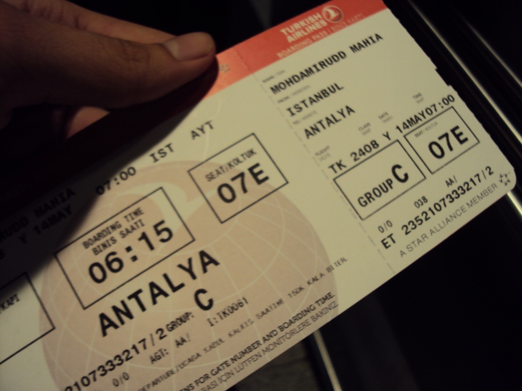 Review of Turkish Airlines flight from Istanbul to Antalya in Economy