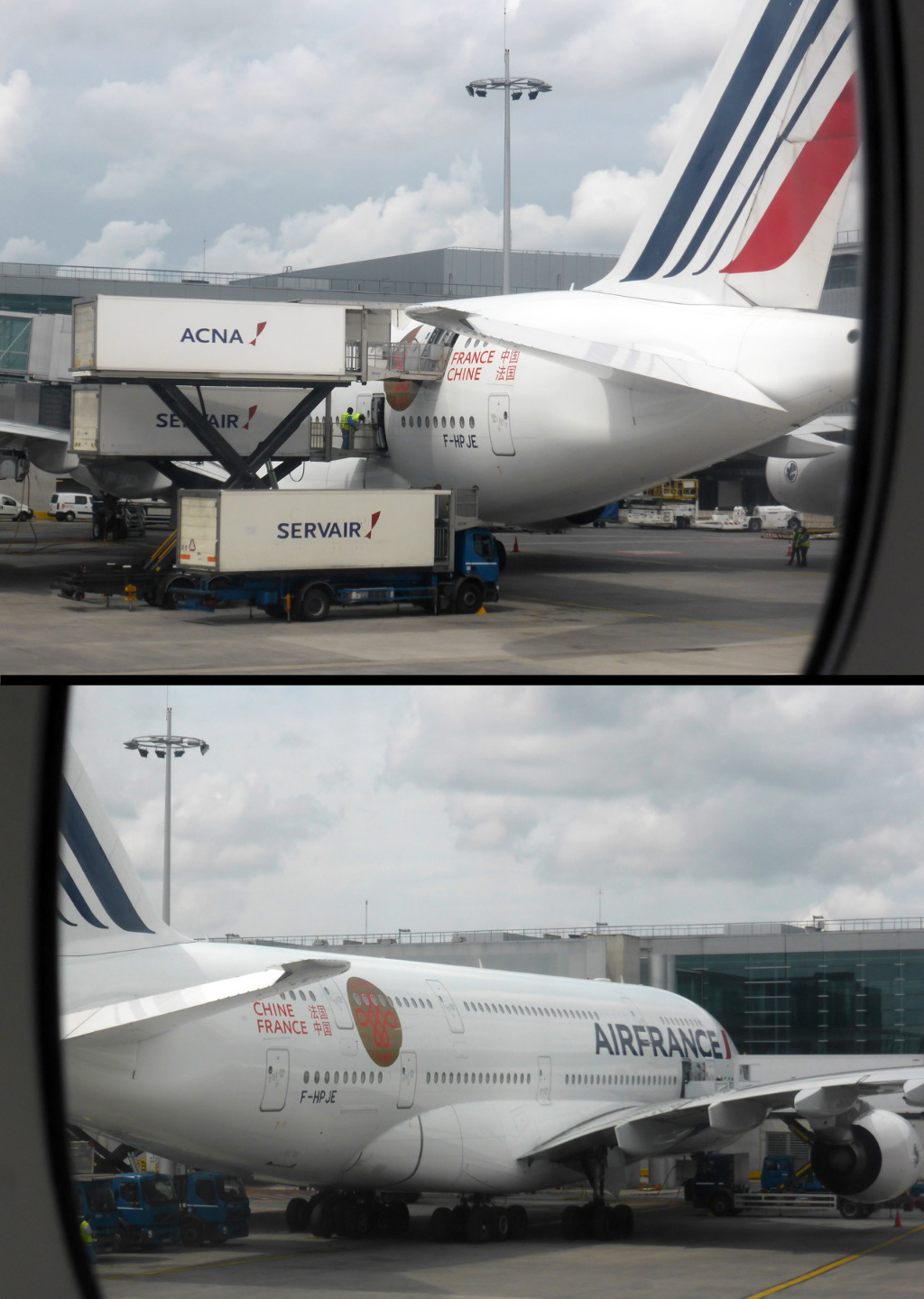 Review of Air France flight from Paris to Los Angeles in First