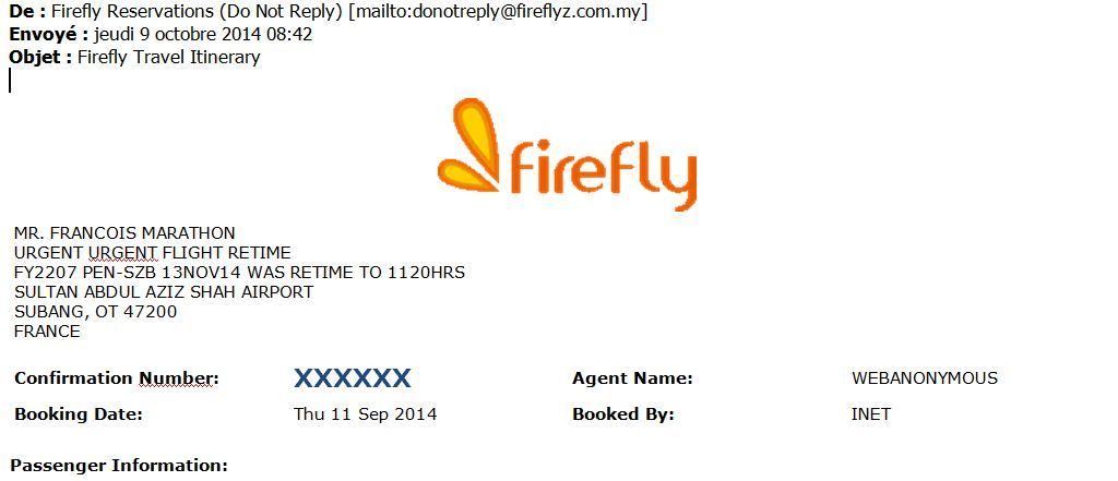 Review of Firefly flight from Penang to Subang in Economy