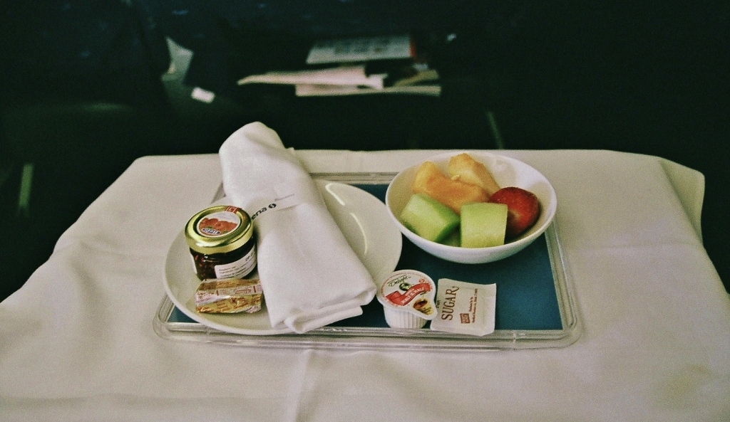 Review of Sabena flight from New York to Brussels in Business