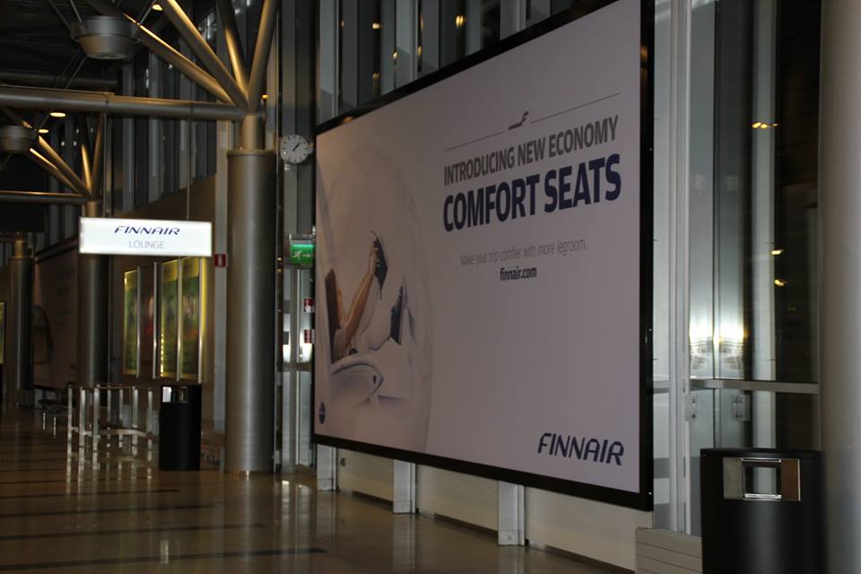 Review of Finnair flight from London to Helsinki in Economy