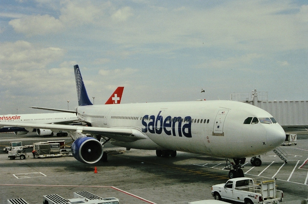 Review of Sabena flight from Brussels to New York in Business