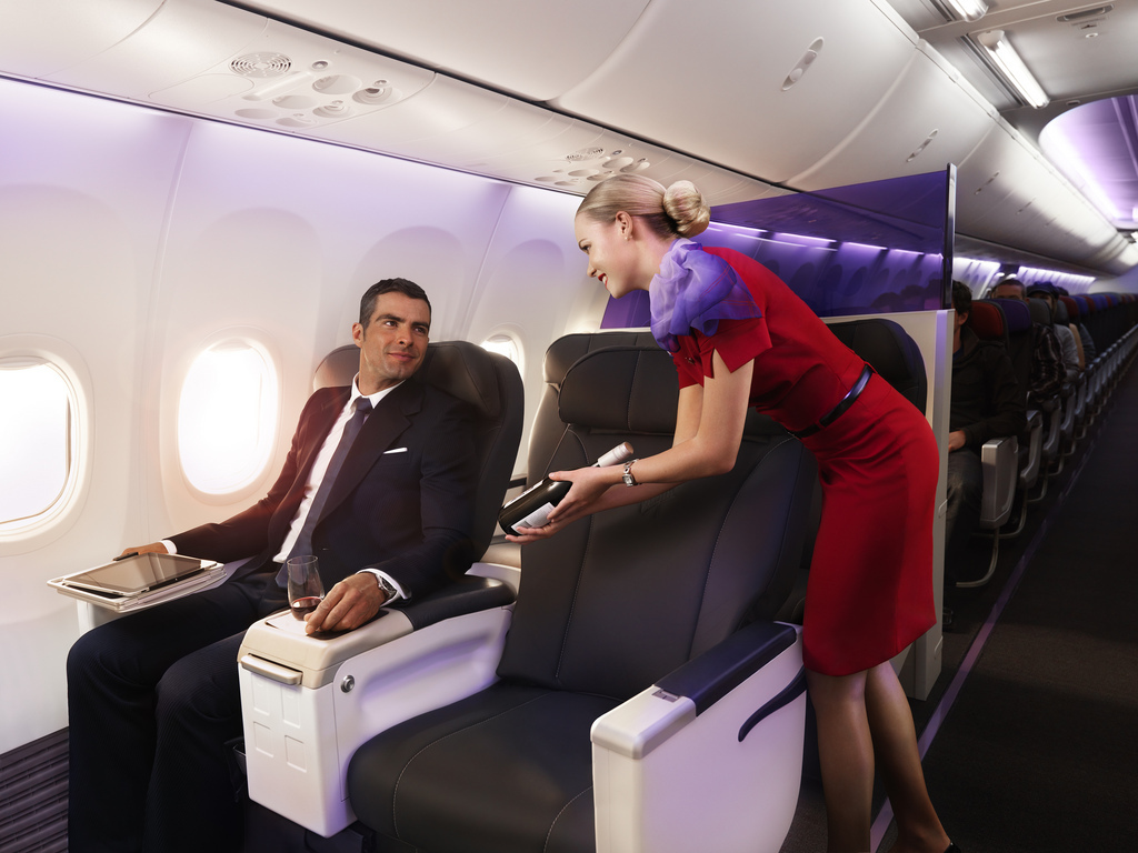 Review of Virgin Australia flight from Melbourne to Darwin in Business