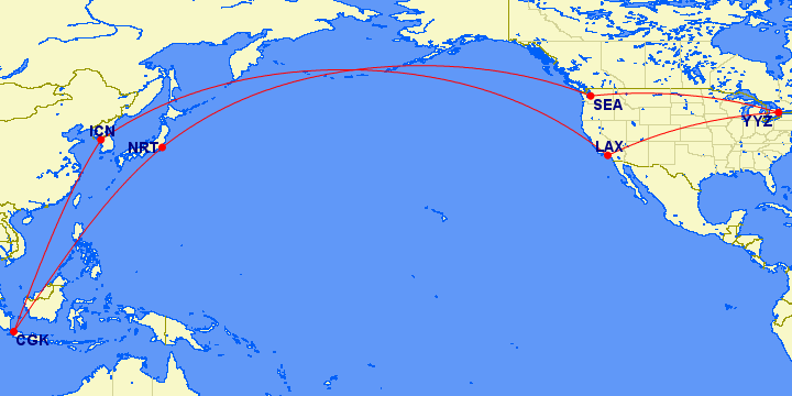 Review of Air Canada flight from Toronto to Seattle in Business