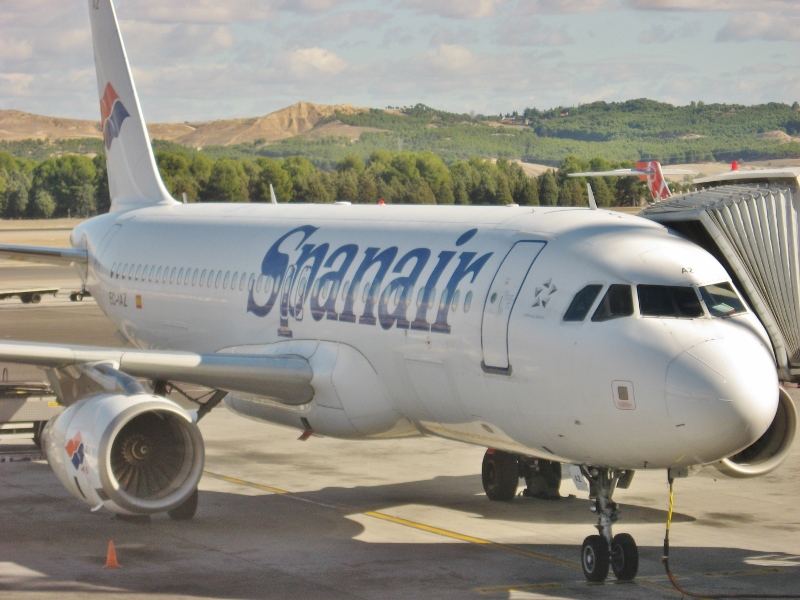 Review of Spanair flight from Madrid to Frankfurt in Business