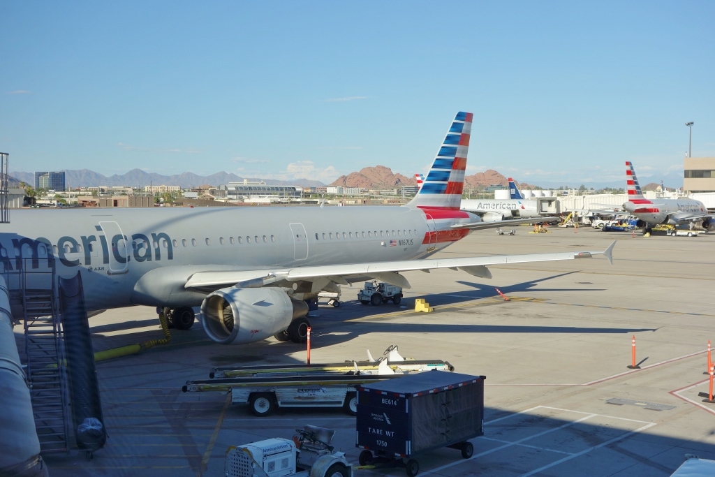 Review of US Airways flight from Phoenix to San Francisco in Economy