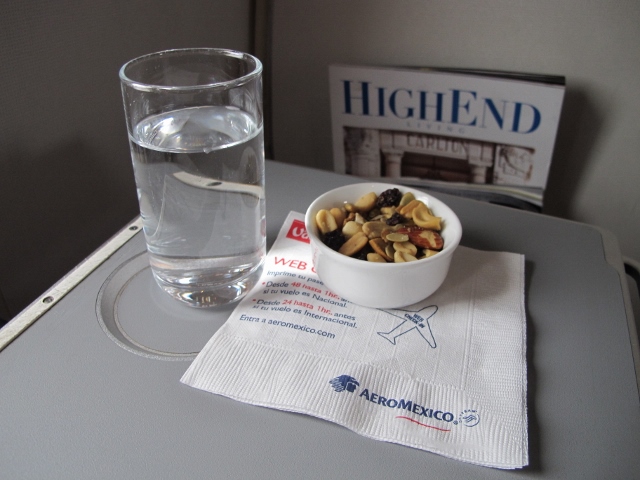 Review of AeroMexico flight from Los Angeles to Mexico City in Business