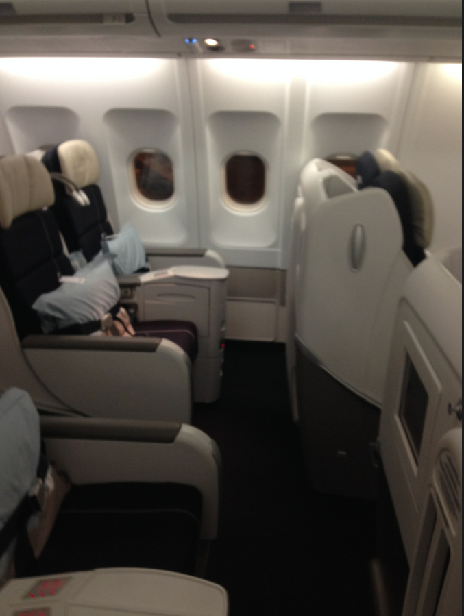 Review of Air France flight from New Delhi to Paris in Economy