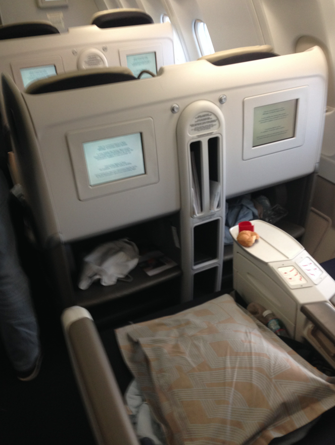 Review of Air France flight from New Delhi to Paris in Economy