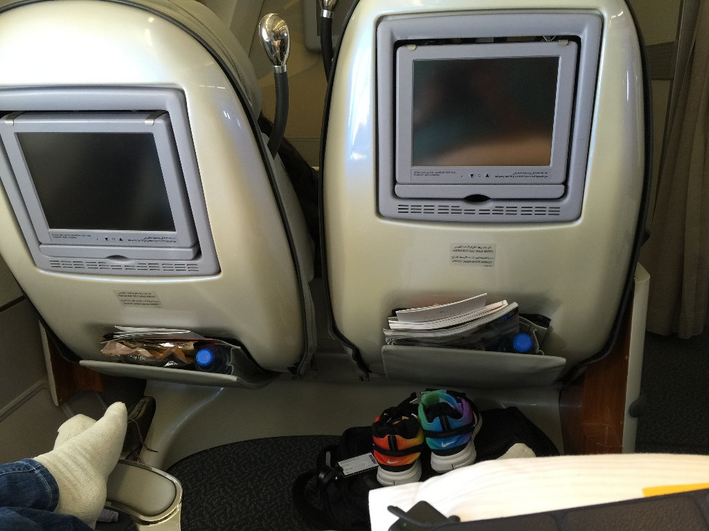 Review of Emirates flight from Dubai to Harare in Business