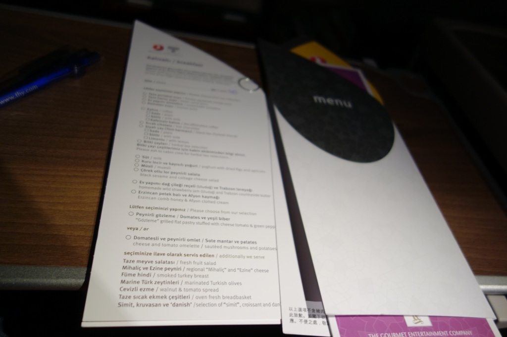 Review of Turkish Airlines flight from Istanbul to Hong Kong in Business