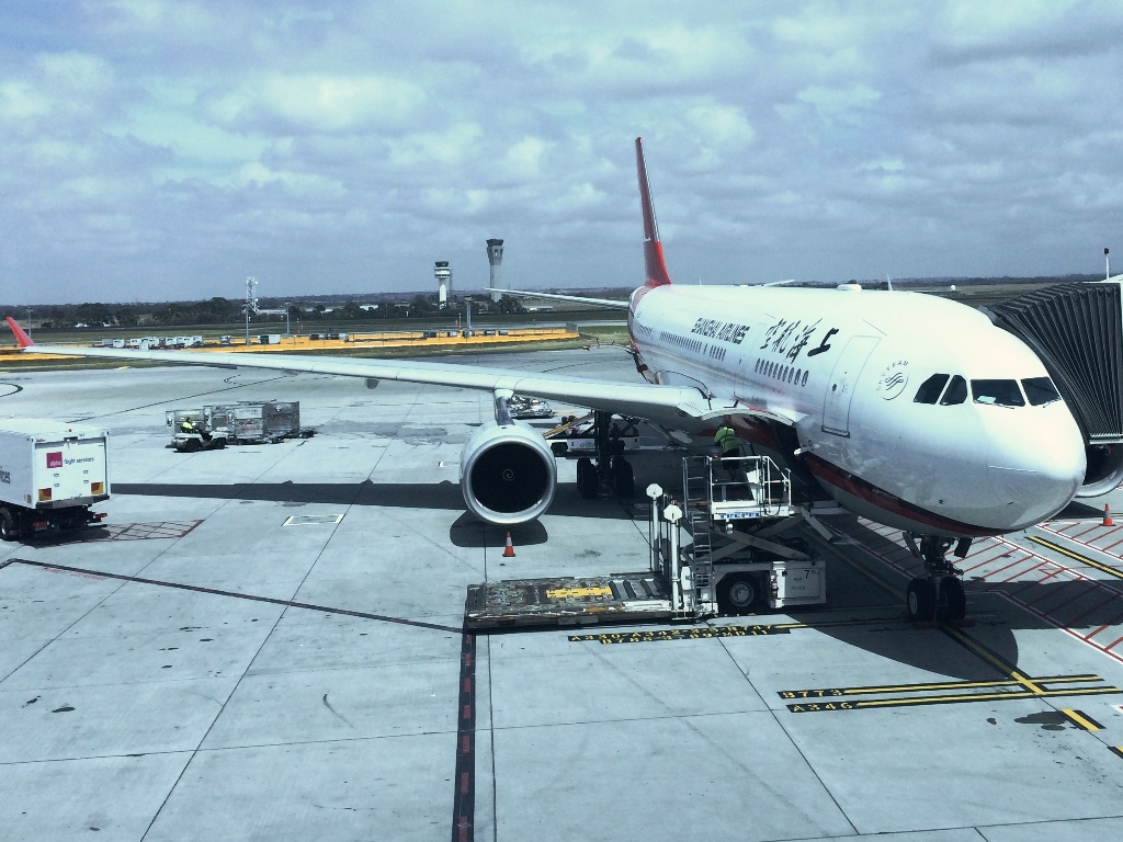 Review of China Eastern flight from Melbourne to Shanghai in Business