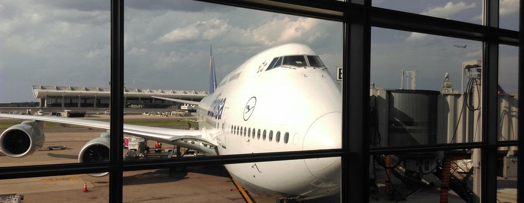 Review of Lufthansa flight from Washington to Frankfurt in Business