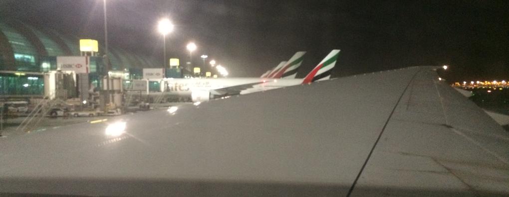 Review of Emirates flight from Johannesburg to Dubai in Economy