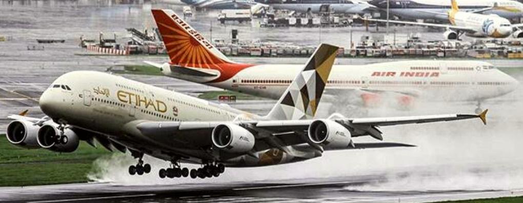 Review of Etihad Airways flight from Abu Dhabi to Mumbai in Business
