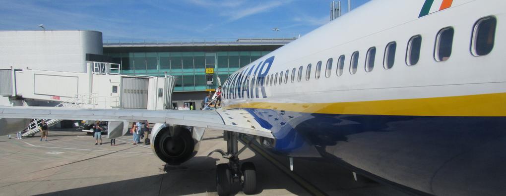 Review of Ryanair flight from Manchester to Stuttgart in Economy