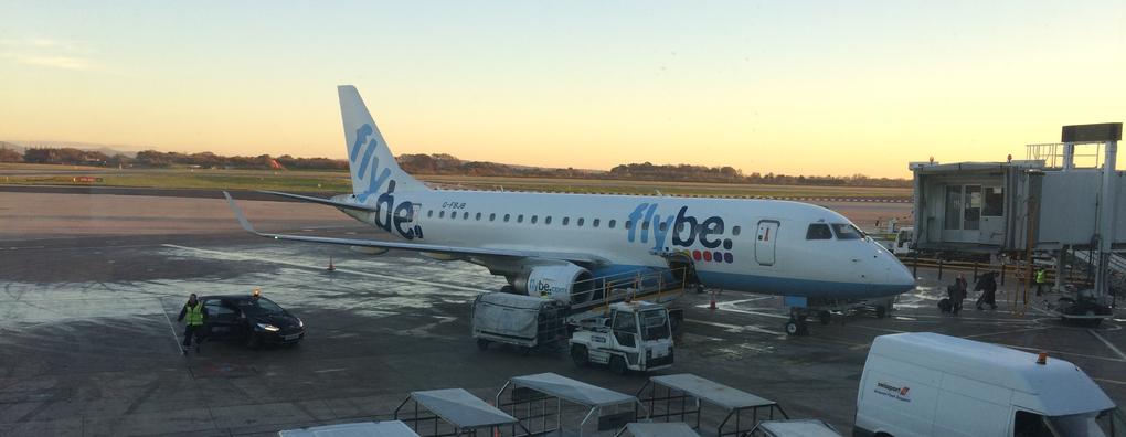 Review of Flybe flight from Toulouse to Manchester in Economy