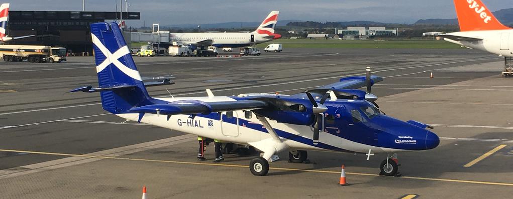 Review of Loganair flight from Glasgow to Glasgow in Economy