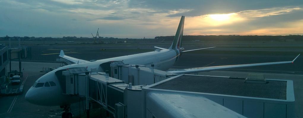 Review of Alitalia flight from Rome to Tehran in Economy