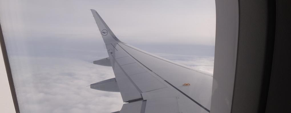 Review of Lufthansa flight from Vilnius to Frankfurt in Economy